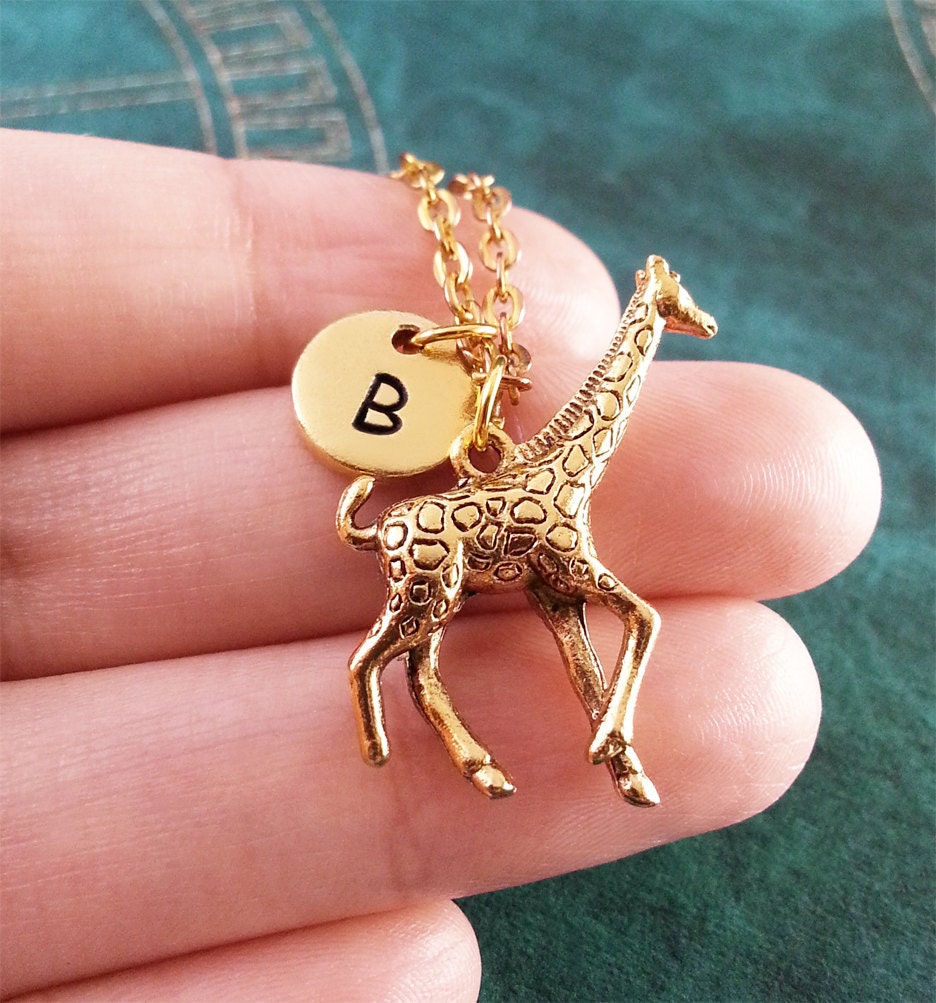 Giraffe Keychain SMALL Animal Key Ring Custom Keyring | Etsy