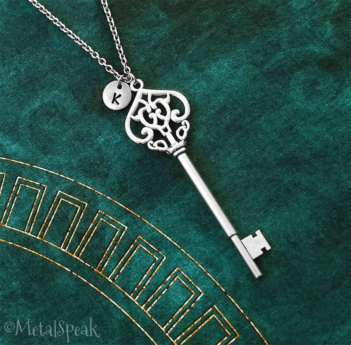 Key Keychain SMALL Key Keyring Skeleton Key Antique Key - Etsy