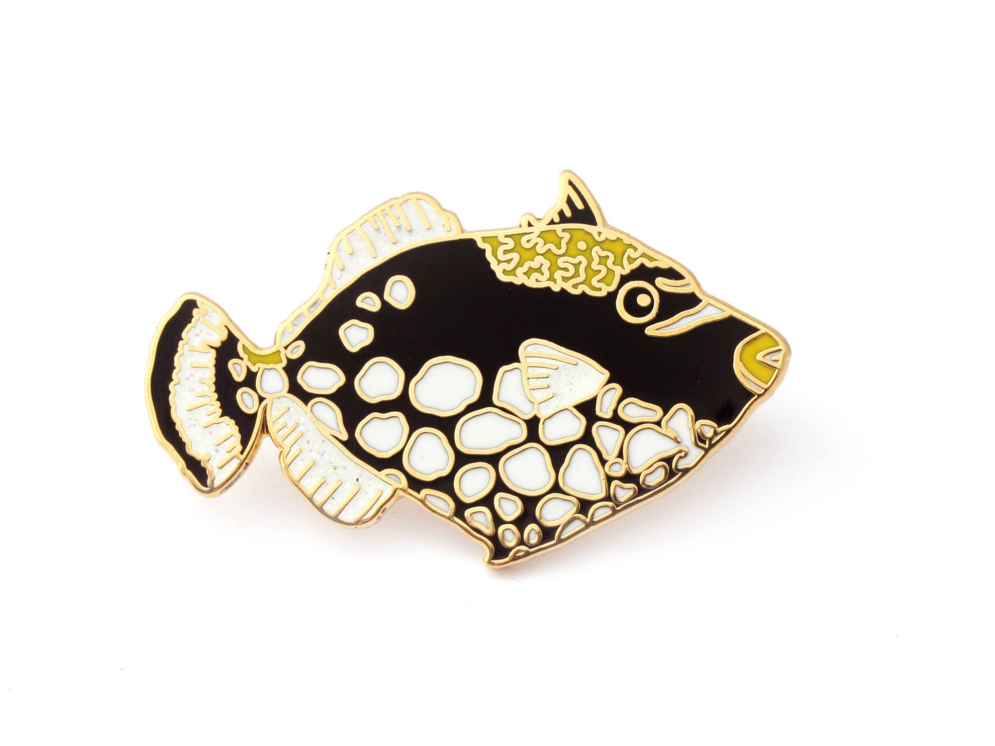 Clown Triggerfish Tropical Fish 1.5 Inch Enamel Pin - Etsy