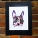 Sugar Skull Boston Terrier Puppy: Mixed Media Dia De Los Muertos - Etsy