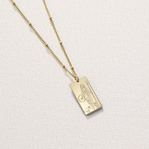 Freya Necklace . Norse Goddess Necklace . Beauty and War - Etsy