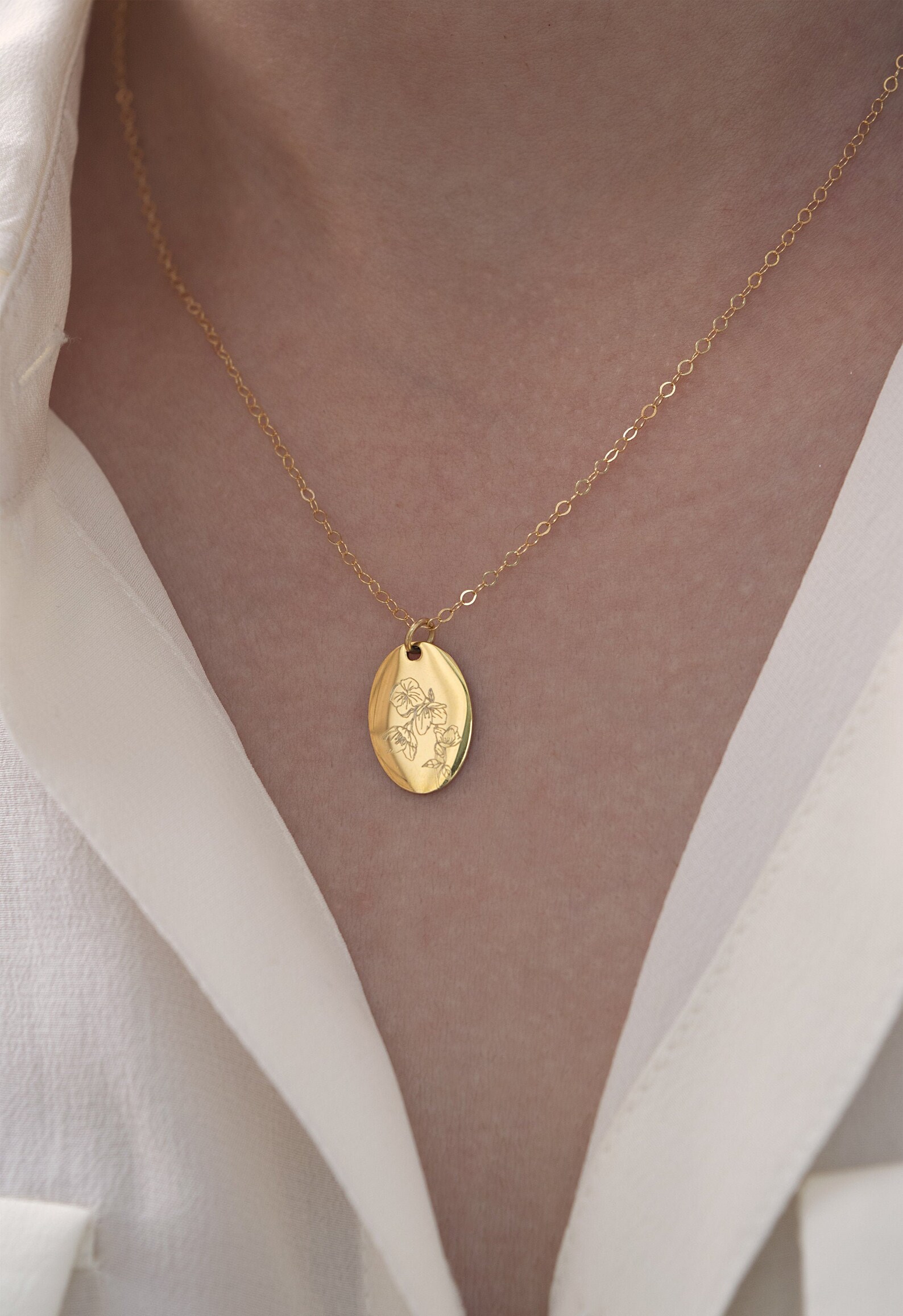 Jasmine Flower Necklace . Scented Spring Flower Necklace . Good Luck ...