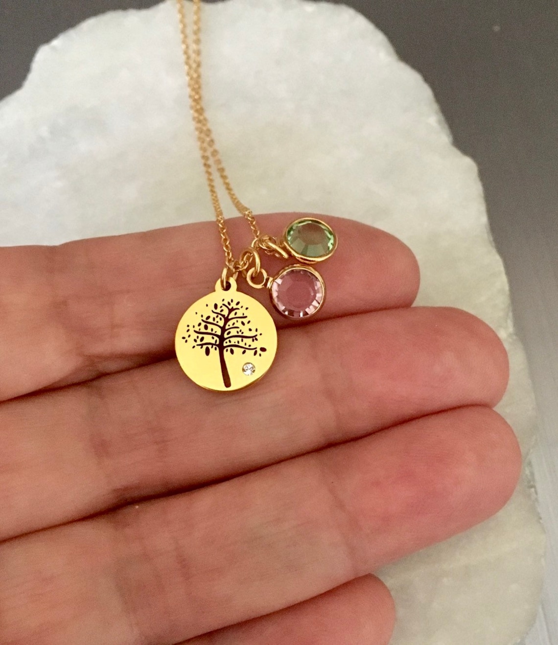 Tree of Life Necklace Family Tree Necklace tree of Life - Etsy