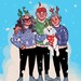 Cute CUSTOM Family Holiday Card - Ugly Sweaters - Etsy