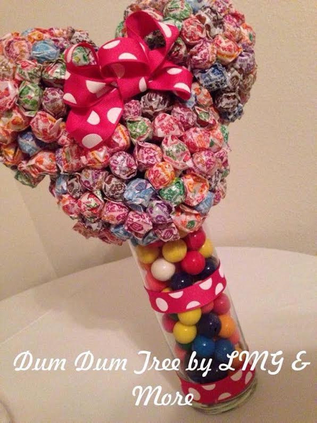 Minnie Mouse Dum Dum Tree/pink - Etsy
