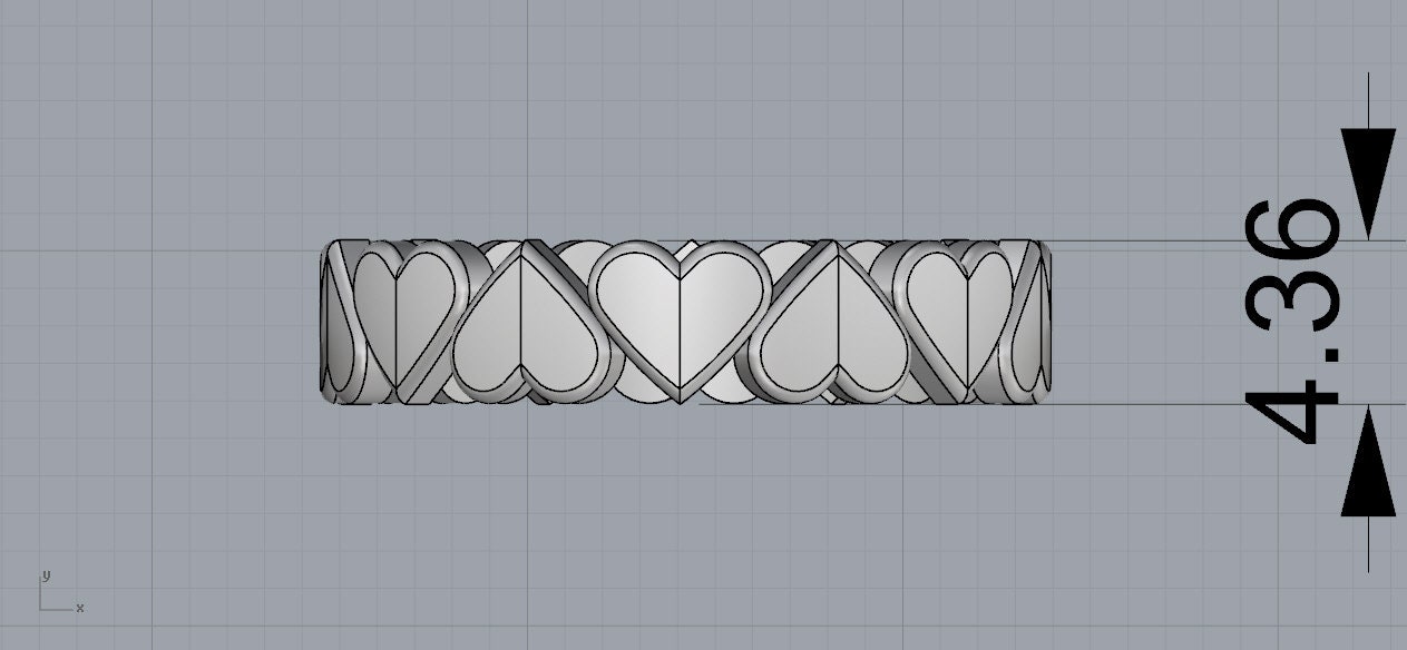 Ring 3D Model / Jewelry STL File for 3D Printing/stl File/3d Ring - Etsy