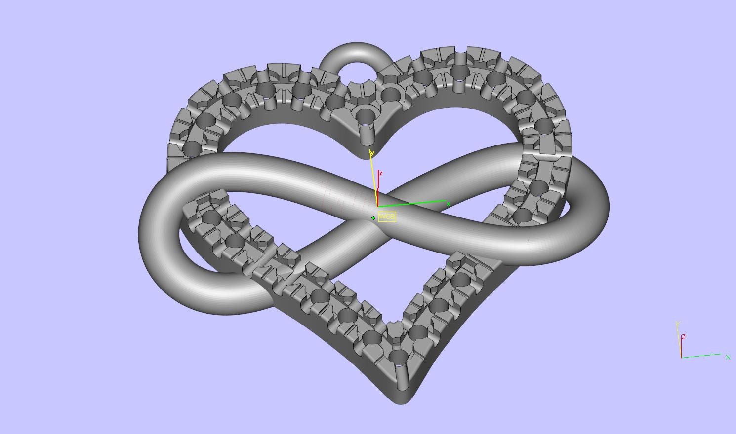 Necklace 3D Model / Jewelry STL File for 3D Printing/stl File/3d ...