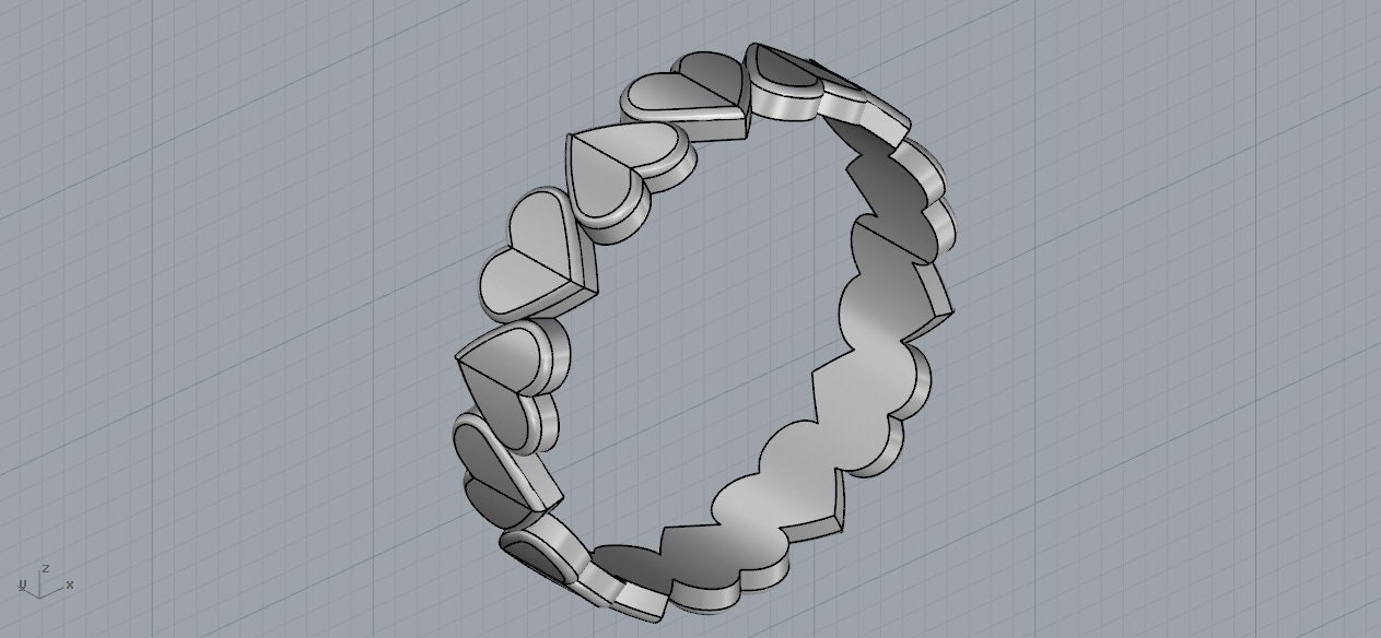 Ring 3D Model / Jewelry STL File for 3D Printing/stl File/3d Ring - Etsy