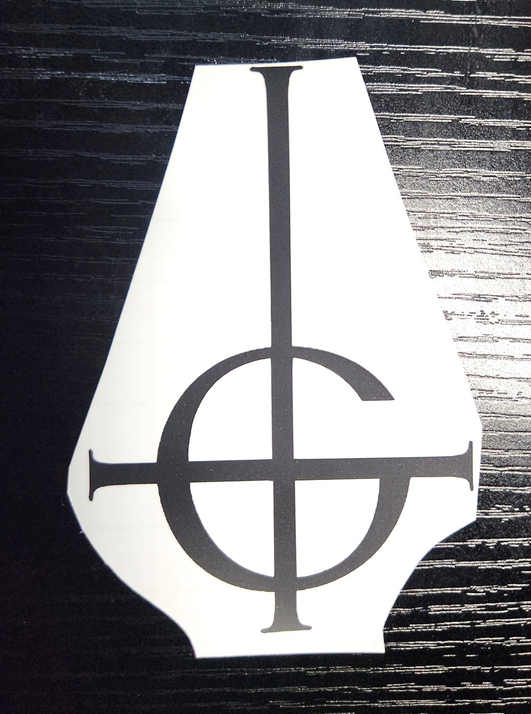 Grucifix Vinyl Decal - Etsy