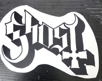Ghost Band Decal, Church of Ghost, the Band Ghost, Vehicle Grade Vinyl ...