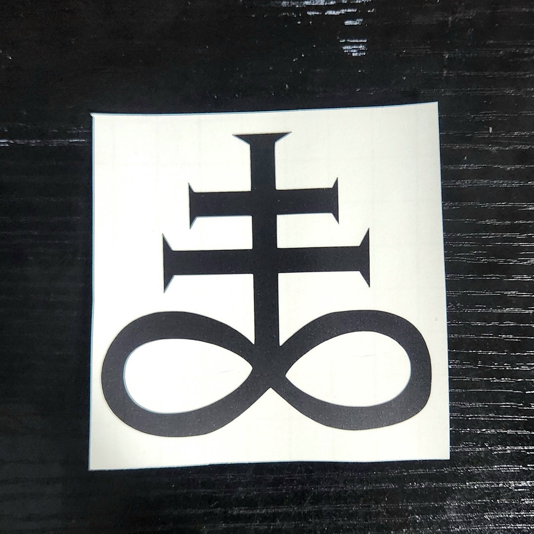 Leviathan Cross Vinyl Decal - Etsy