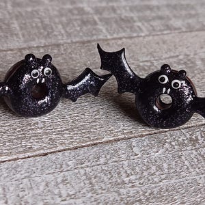 Miniature 1/6 Scale Halloween Bat Doughnuts - Etsy