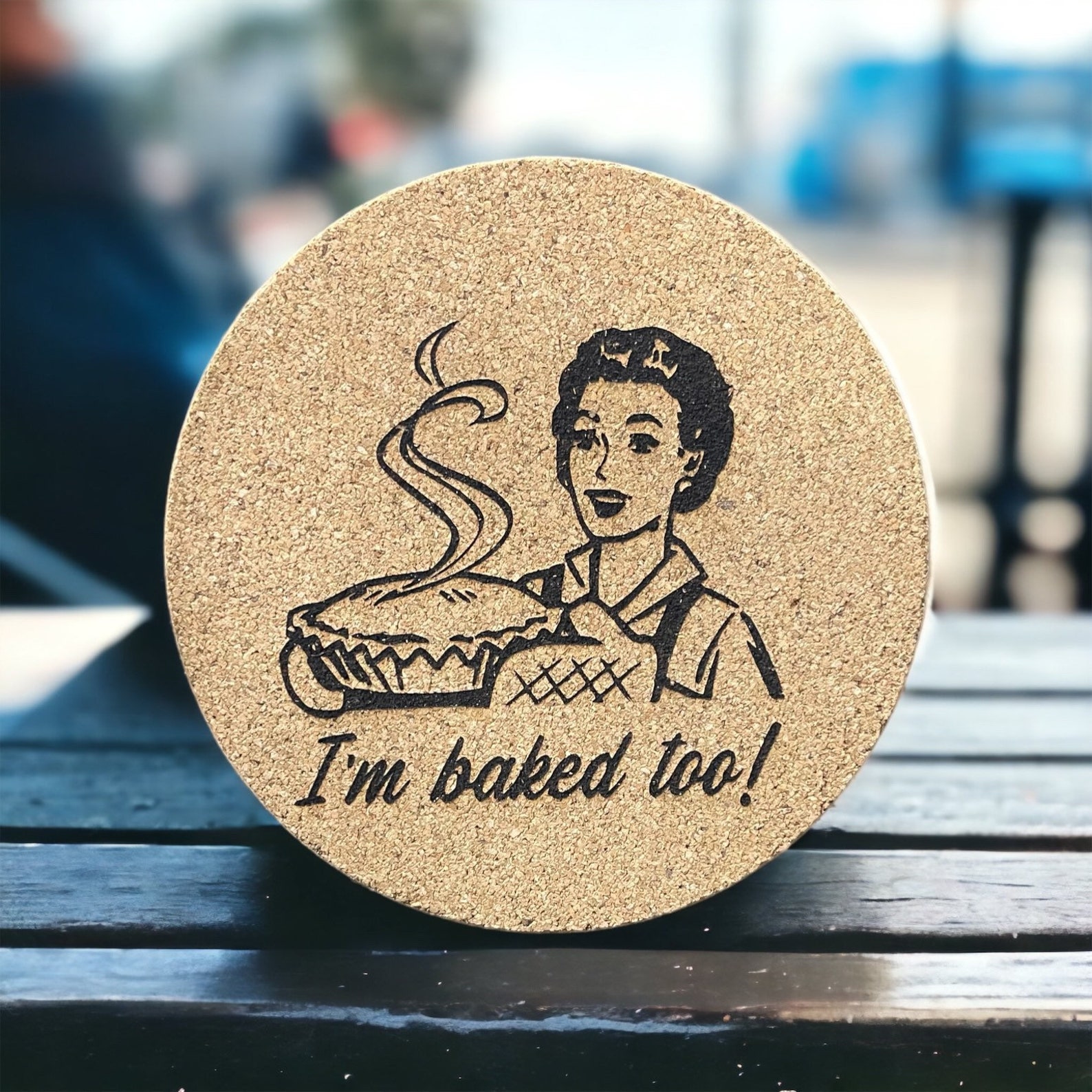 Funny Trivet Hot Pad Pot Holder Engraved Gift Holiday Table Decor ...