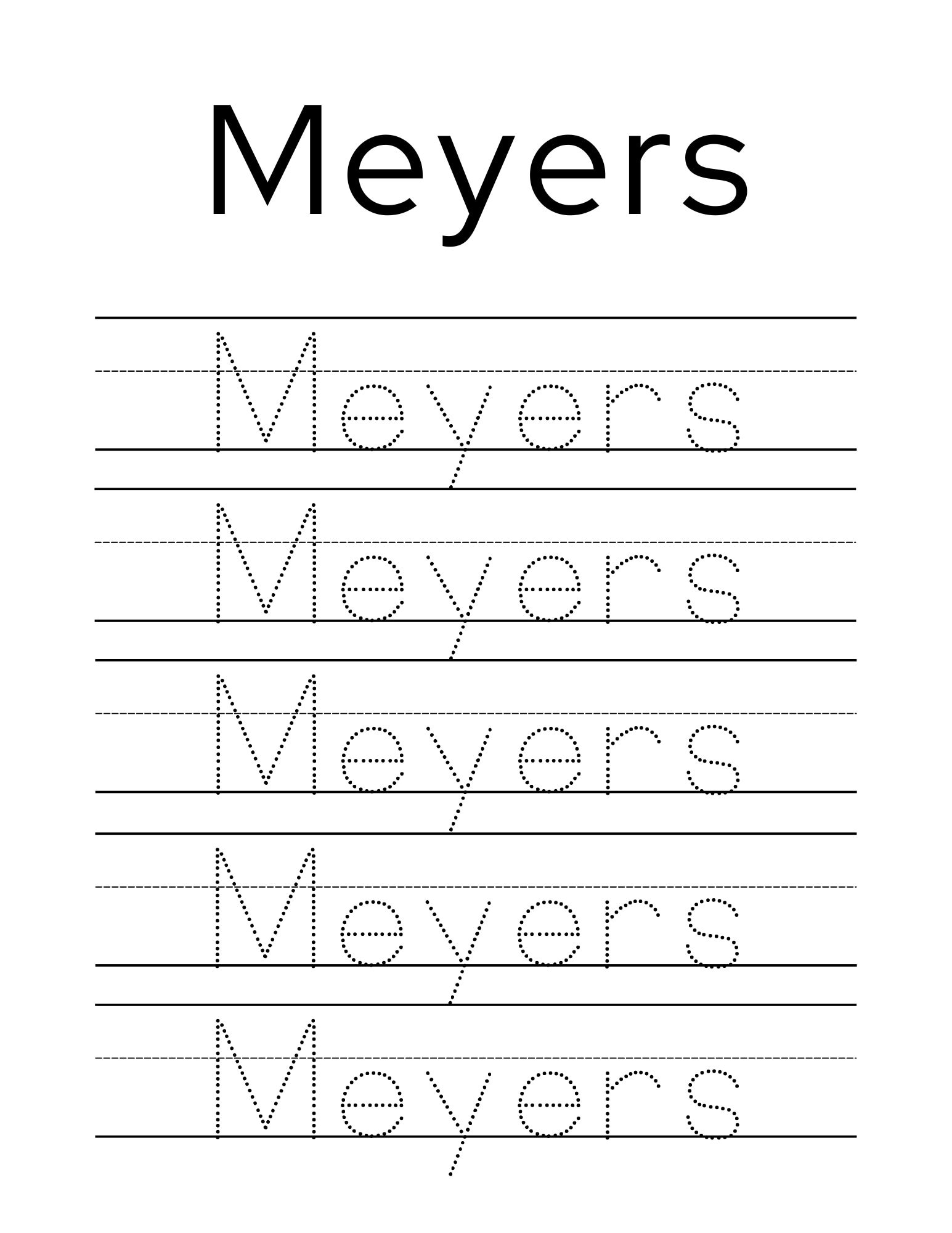 Editable Name Tracing Pages | Handwriting Practice (digital Download ...