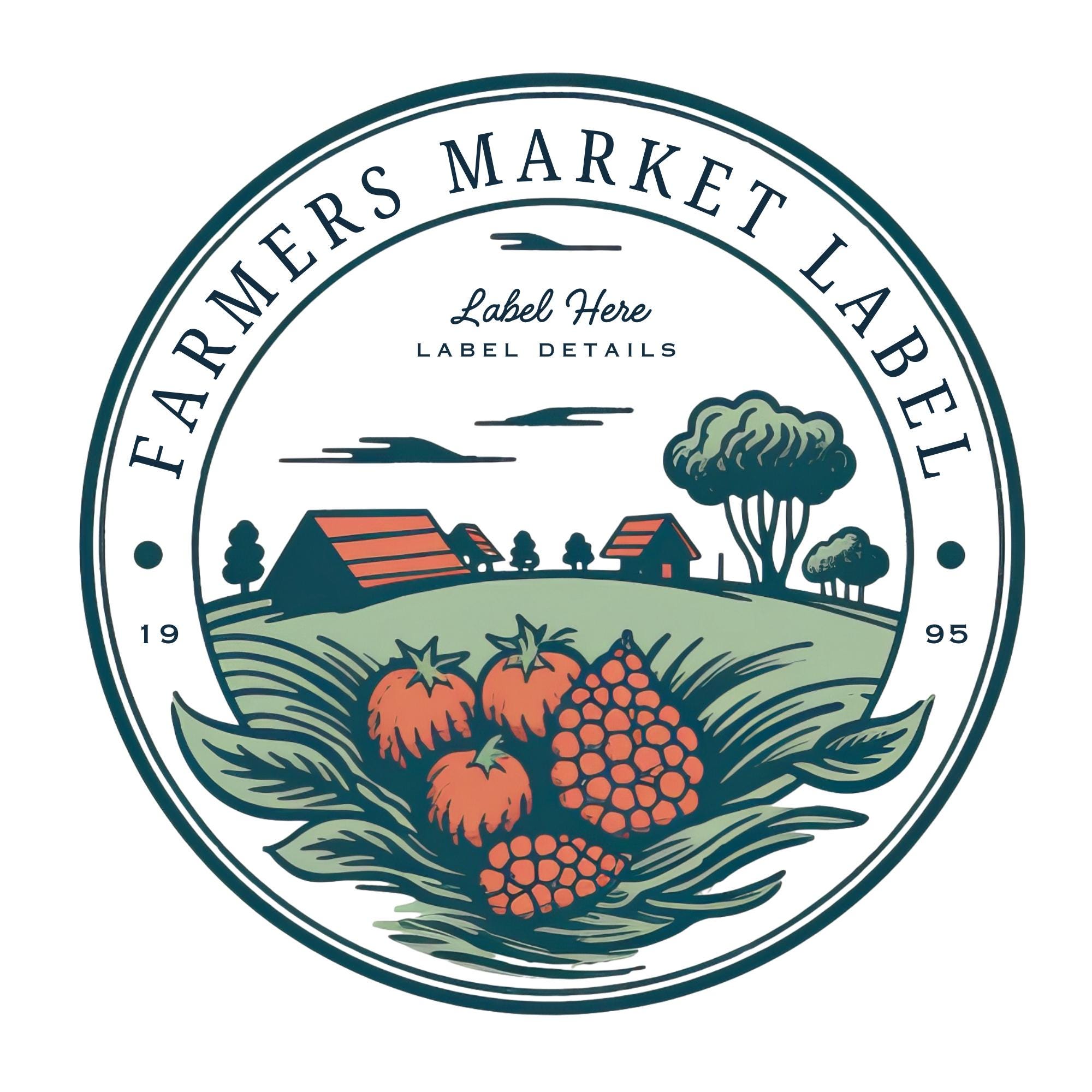 Vintage Farm Logo Template: Editable Agriculture Business Design (canva ...