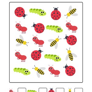 5 Eye Spy Printable Kids Activity Sheets | INSTANT DOWNLOAD ...