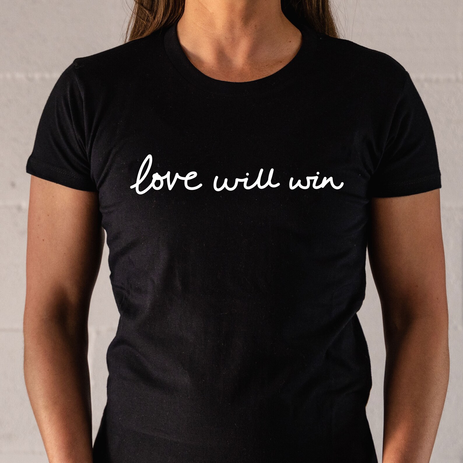 Love Will Win T-shirt Tee Slogan Tee - Etsy