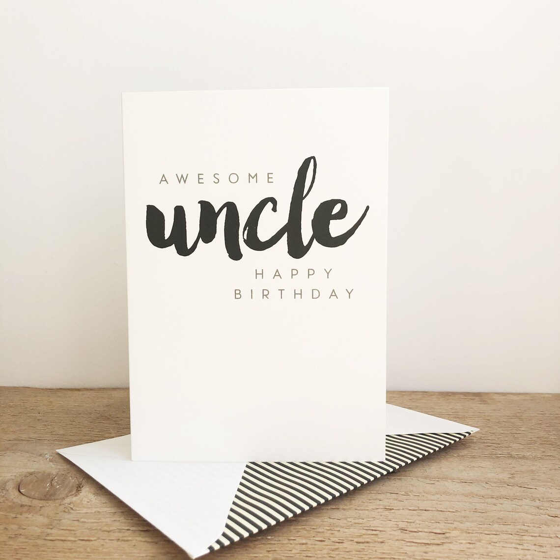 Uncle Birthday Greeting Card - Etsy
