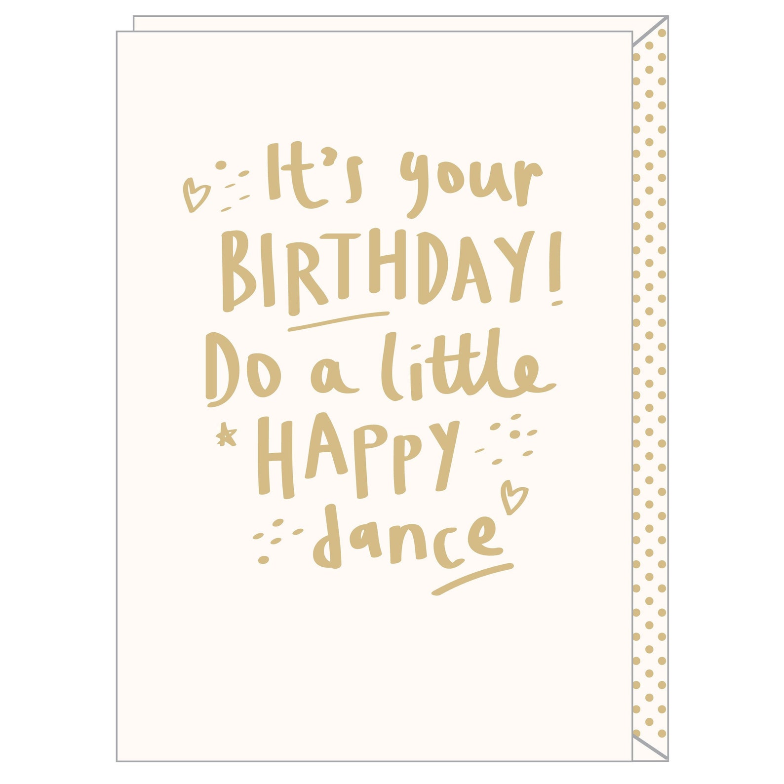 Little Happy Dance Birthday Greeting Card | Etsy