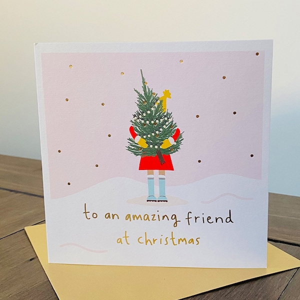 Friend Christmas - Etsy