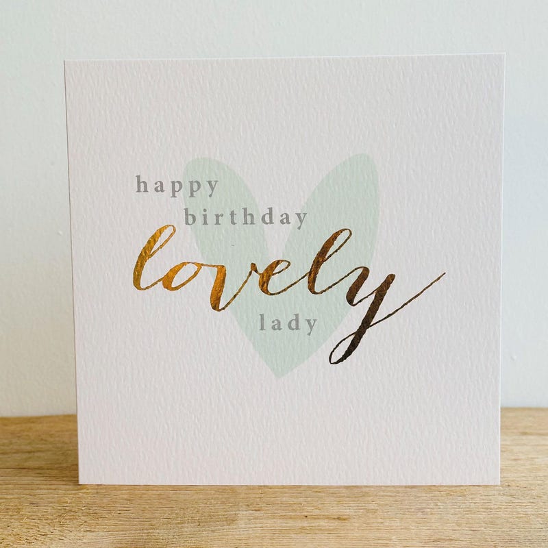Female Birthday Card - Etsy