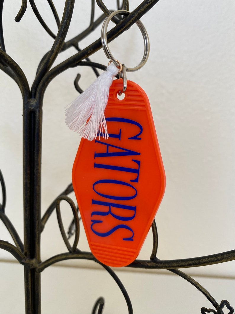 Gators Motel Keychain University of Florida - Etsy