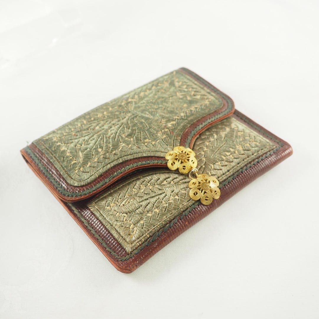 Antique Victorian Period Large Ottoman Coin Purse, Silver Bullion ...