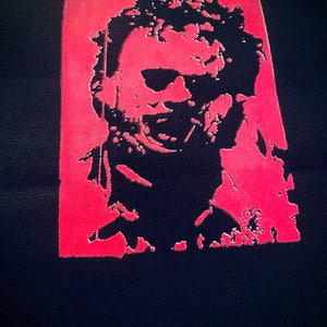 Leatherface Portrait Horror Patch Patches in Color , Horror Fiend Must ...