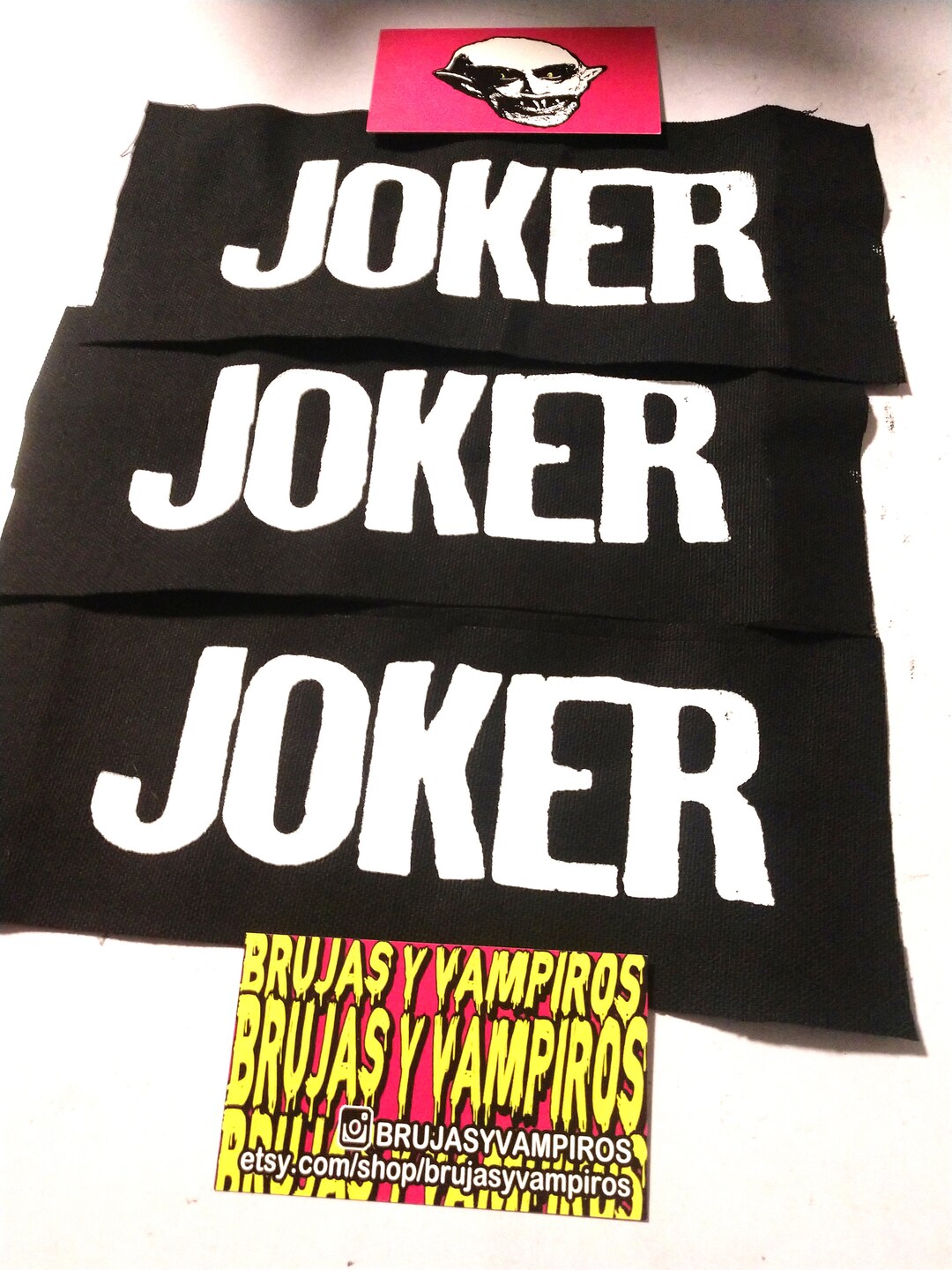 JOKER Patch the Joker Batman Comicbook Color Patches - Etsy