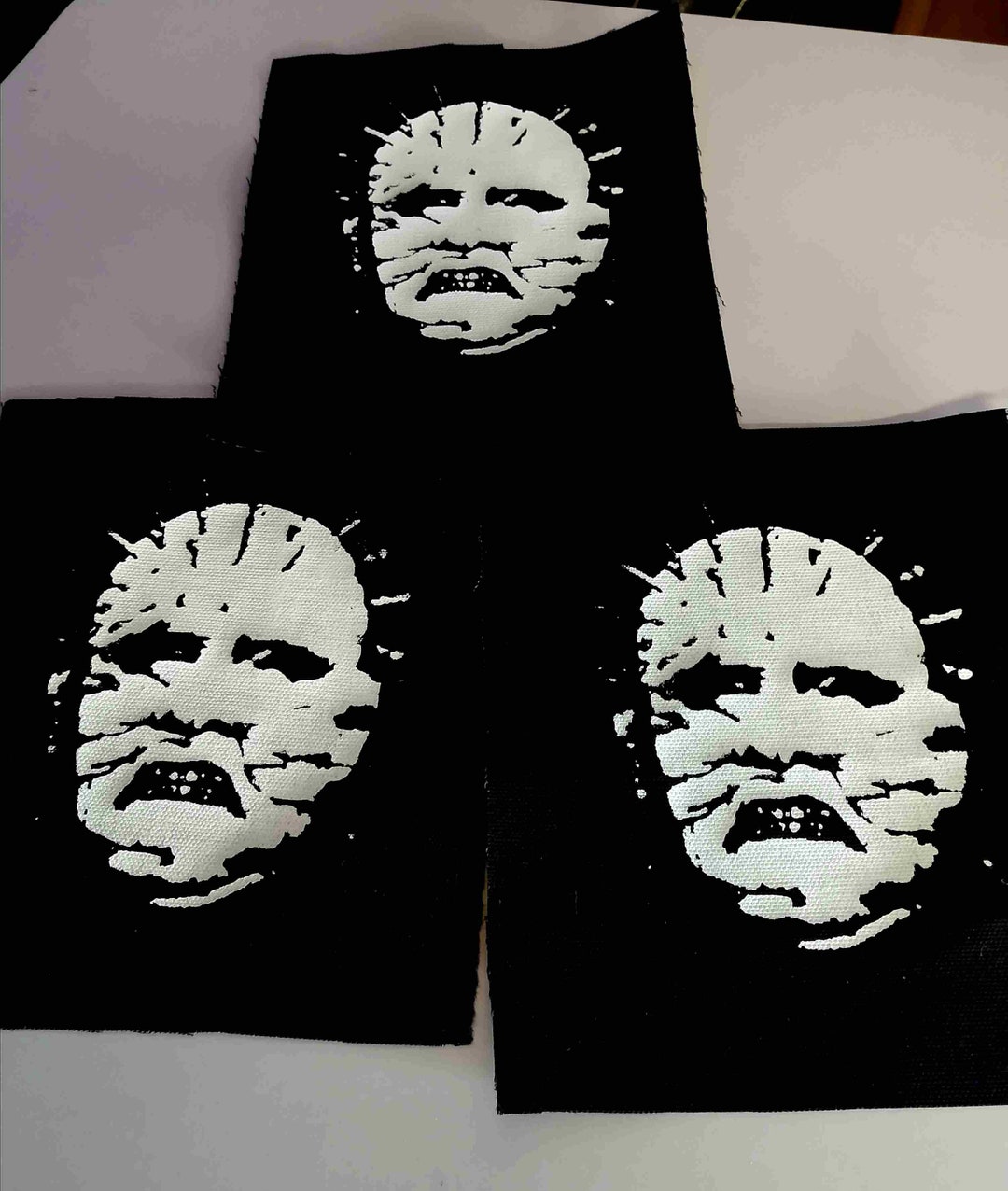 Pinhead Hellraiser Patch Horror Patch Clive Barker Cenobite - Etsy