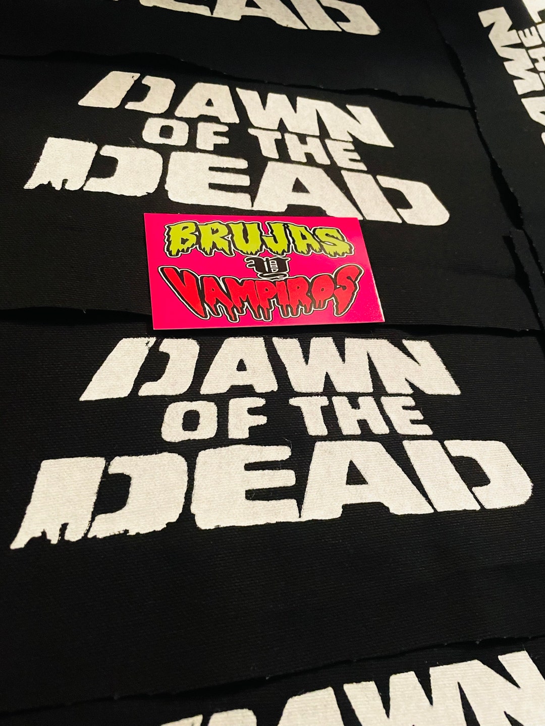Dawn of the Dead Patch Zombie Color Horror Patches Zombie Apocalypse ...