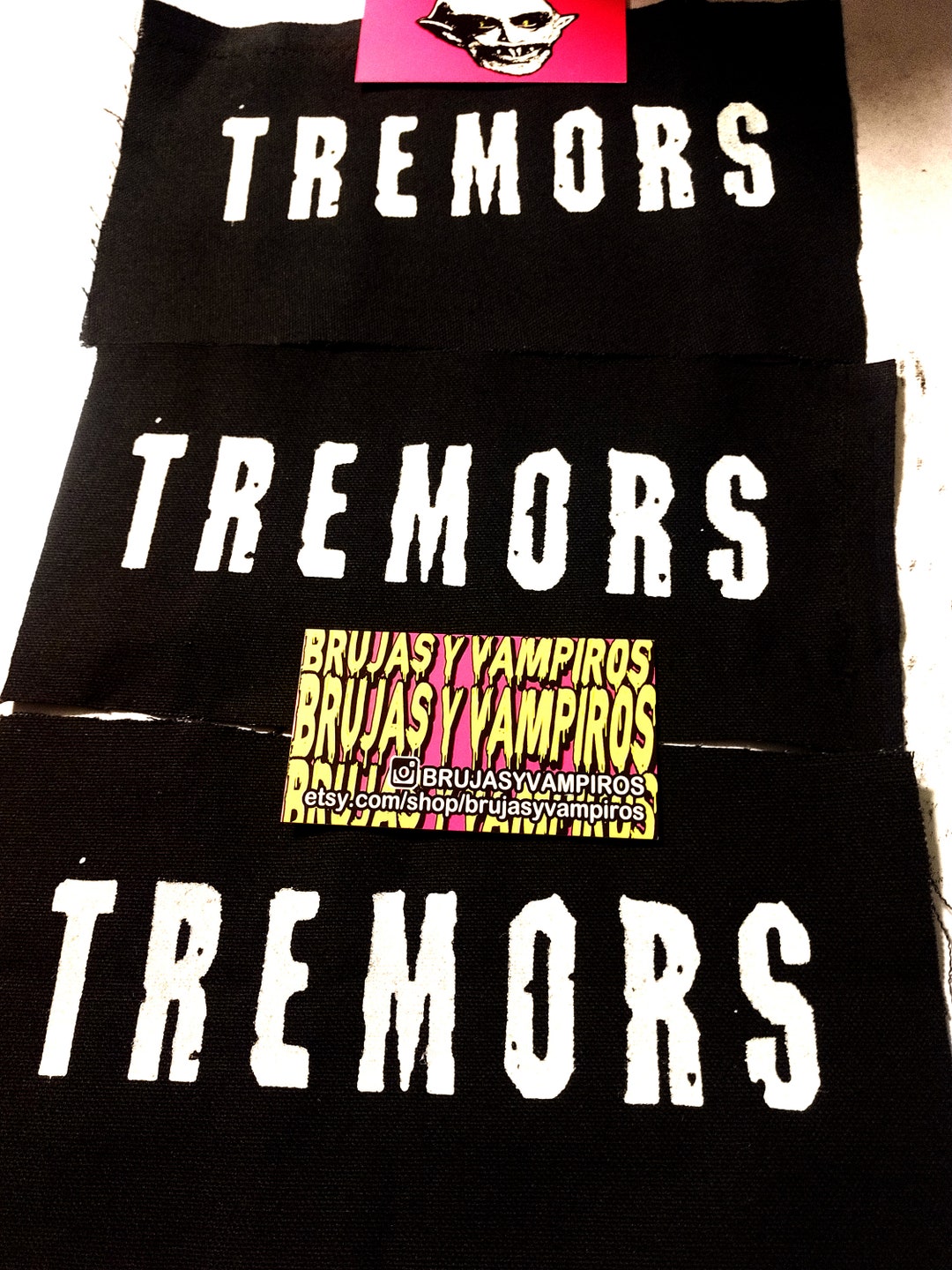 Tremors Patch Color Horror Movie Patches Horror Sci Fi Alien - Etsy