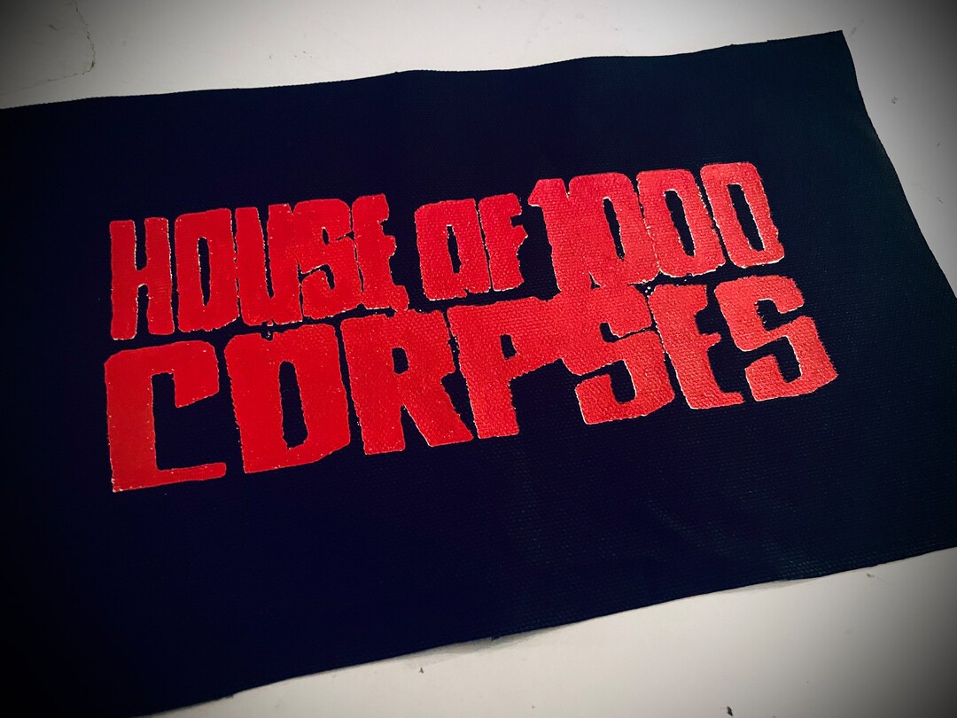 House of 1000 Patch , Horror Movie Patch , Halloween , Spooky Season ...