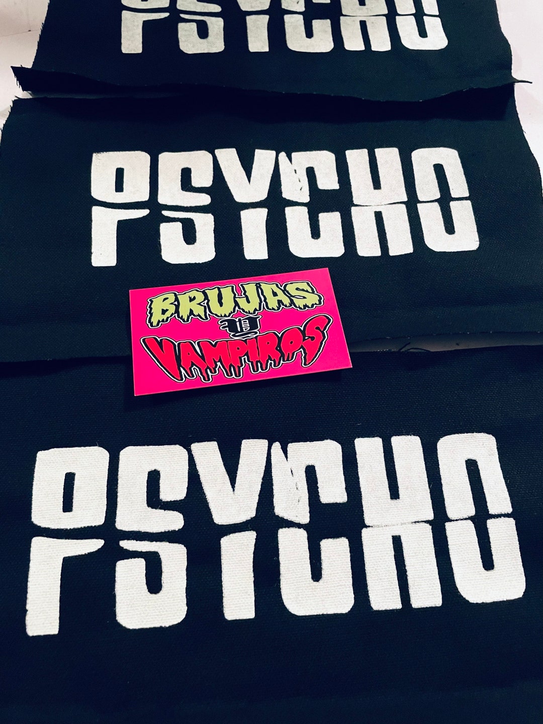 Psycho Patch Horror Color Patches for Bates Motel Visitors - Etsy