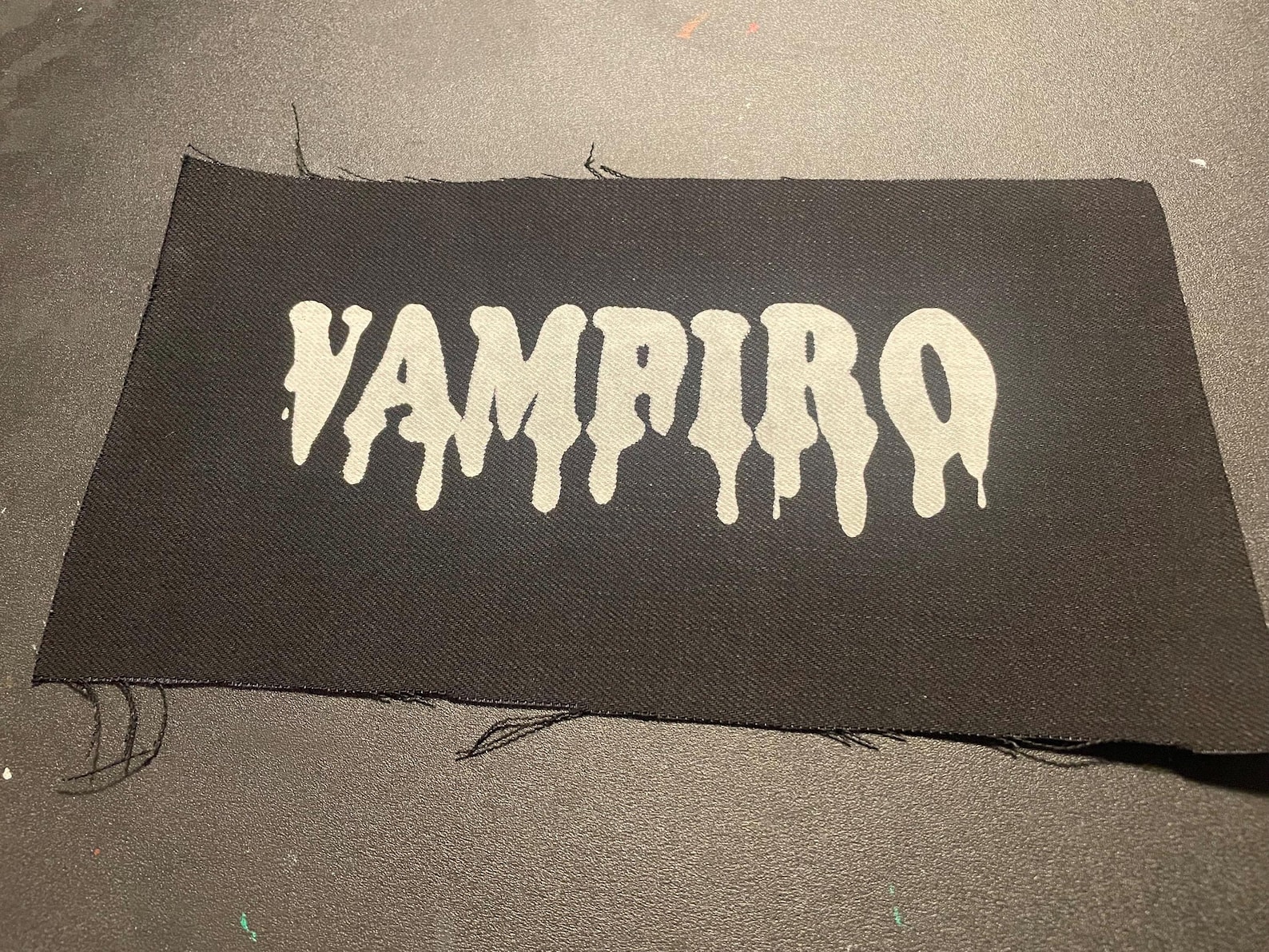 Vampiro Patch , Vampire Horror Movie Patches in Color , Moon Light ...