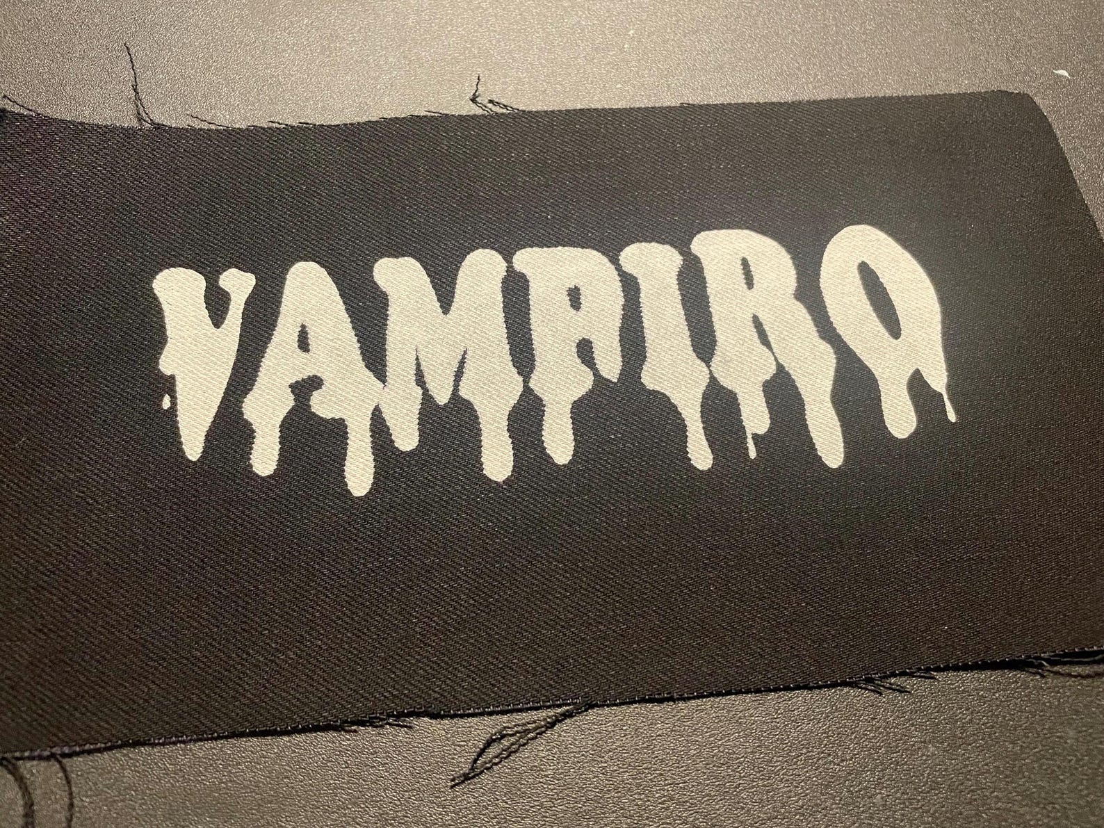Vampiro Patch , Vampire Horror Movie Patches in Color , Moon Light ...