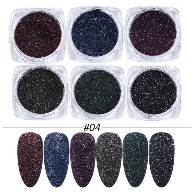 Nail Art Powder Dust Shimmer Decorationshiny Nail - Etsy