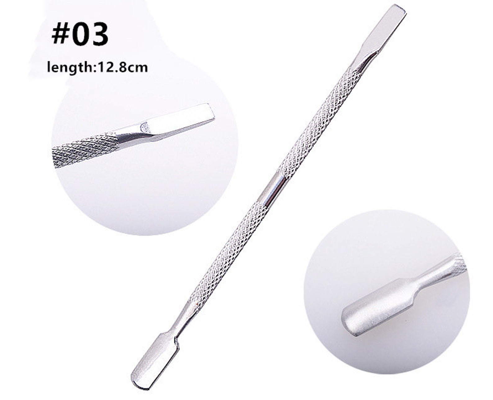 4 Style Stainless Steel Cuticle Remover Double Head Pusher - Etsy
