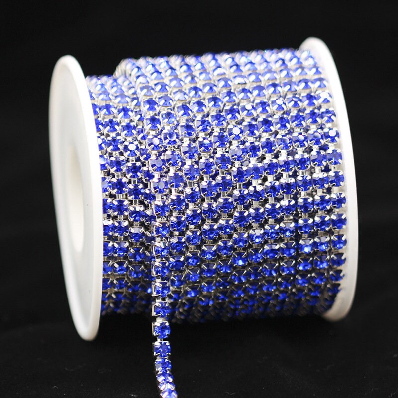 Blue Rhinestone Trim - Etsy