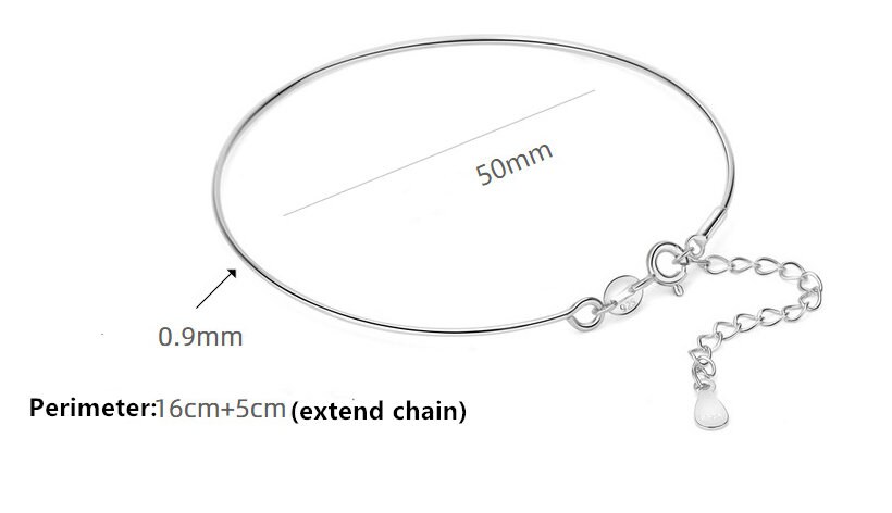 925 Sterling SILVER Adjustable Braceletpure Silver Bracelet - Etsy