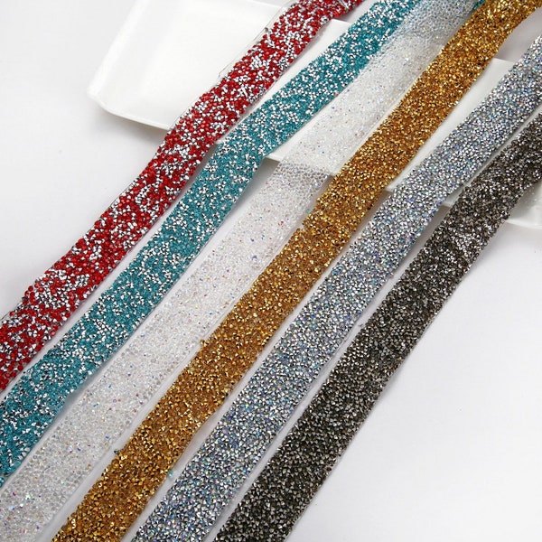 Rhinestone Trim - Etsy