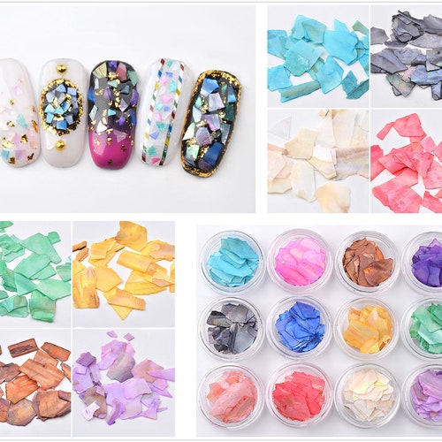 A Set of Mixed Sequins Decorationsdiy Deco Blingirregular - Etsy