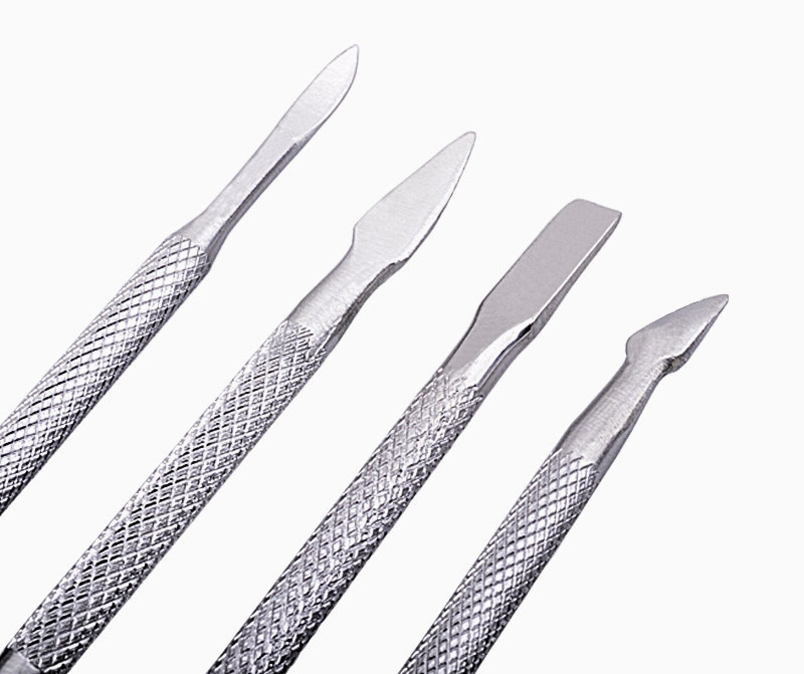 4 Style Stainless Steel Cuticle Remover Double Head Pusher - Etsy