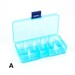 10 Grids Boxes Set Organizer Storage Containers Case for DIY Nail Art ...