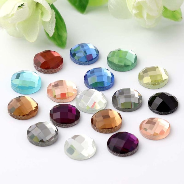 Rhinestone Flat Back - Etsy