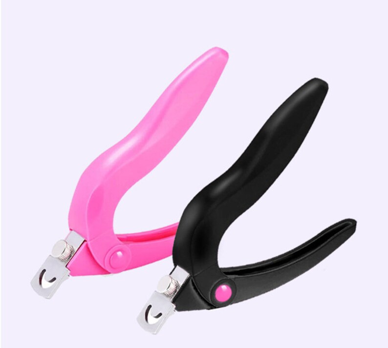 French Nail Scissors Word Cut Fake Nail Clipper Pro Cutting - Etsy