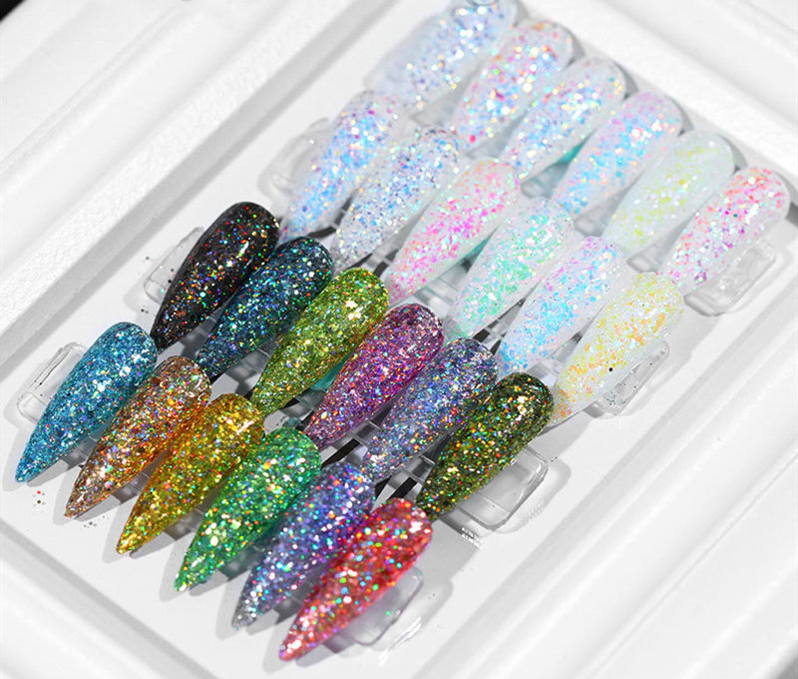 Nail Art Powder Dust Shimmer Decorationassorted Holigraphic - Etsy