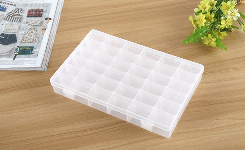 36 Grids Boxes Organizer Storage Containers Case for DIY Nail - Etsy