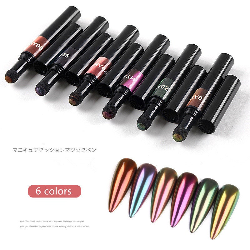 Manicure Air Cushion Magic Pen Magic Mirror Powder Mirror | Etsy