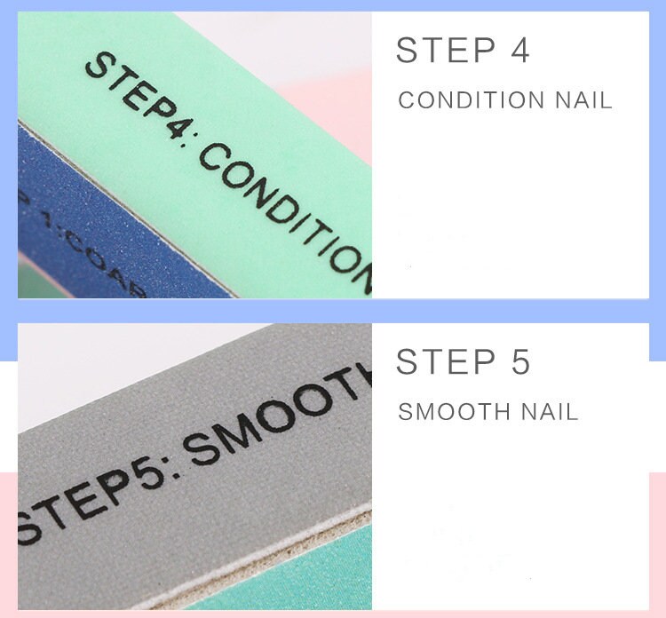 Nail Buffer Block Sponge File Manicure Pedicure Sanding | Etsy